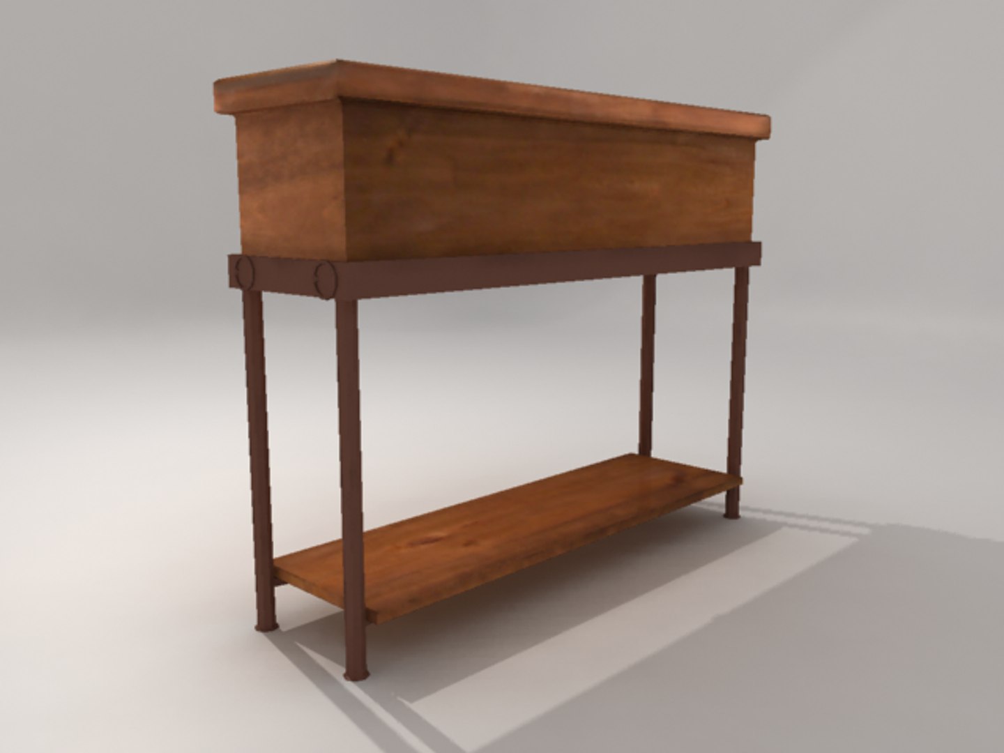 3d Console Table Model