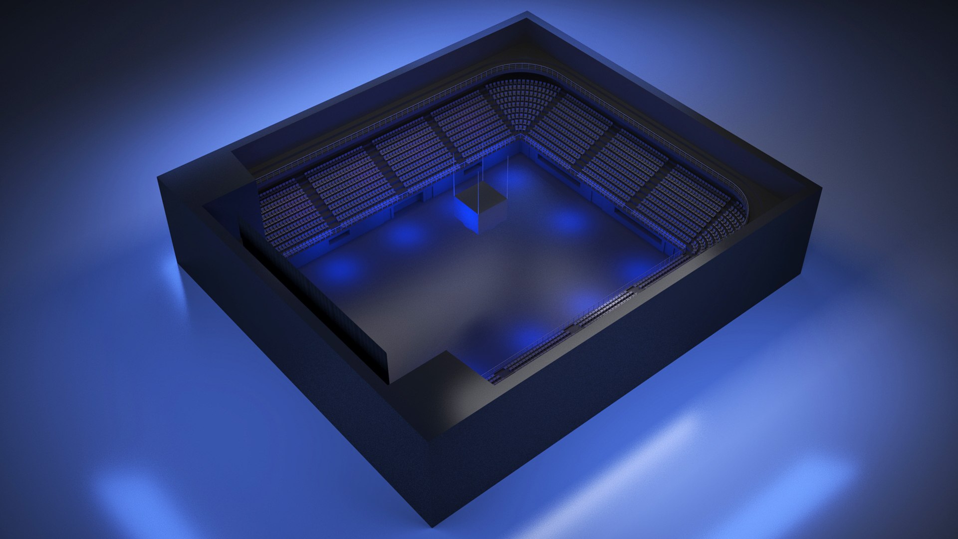 Volkswagen Arena Blackbox 3D Model - TurboSquid 2143113