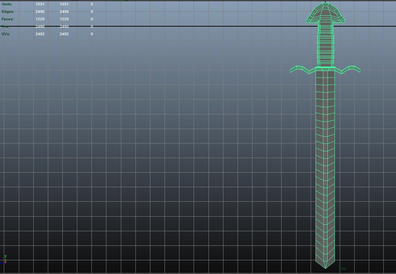 3D wooden sword - TurboSquid 1213835