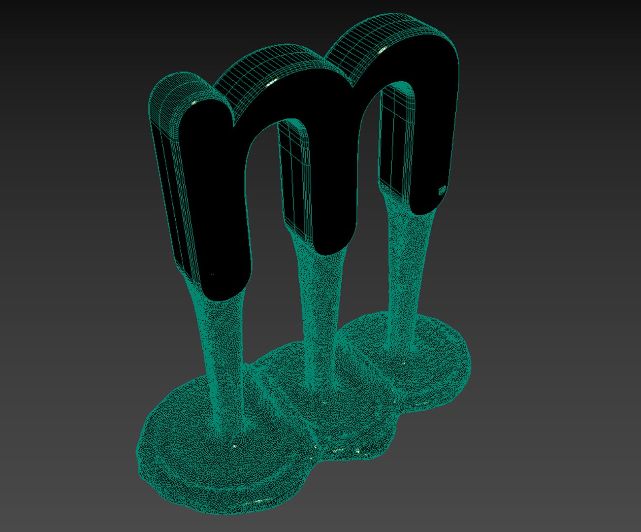 3D Letter - TurboSquid 1408485