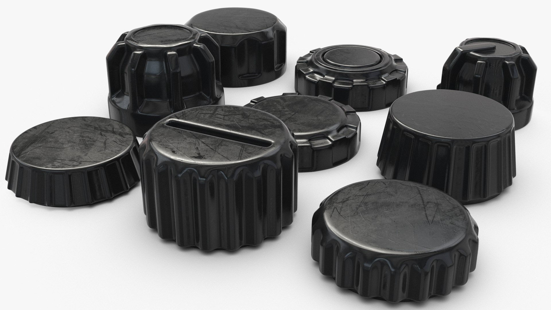 3D Model Knobs Pack 2 - TurboSquid 2169650