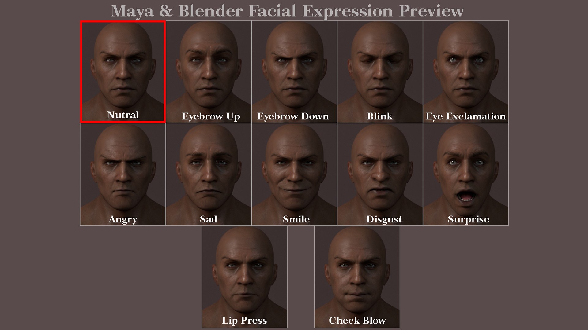 3D Male Base Muscle Rig - TurboSquid 2348985