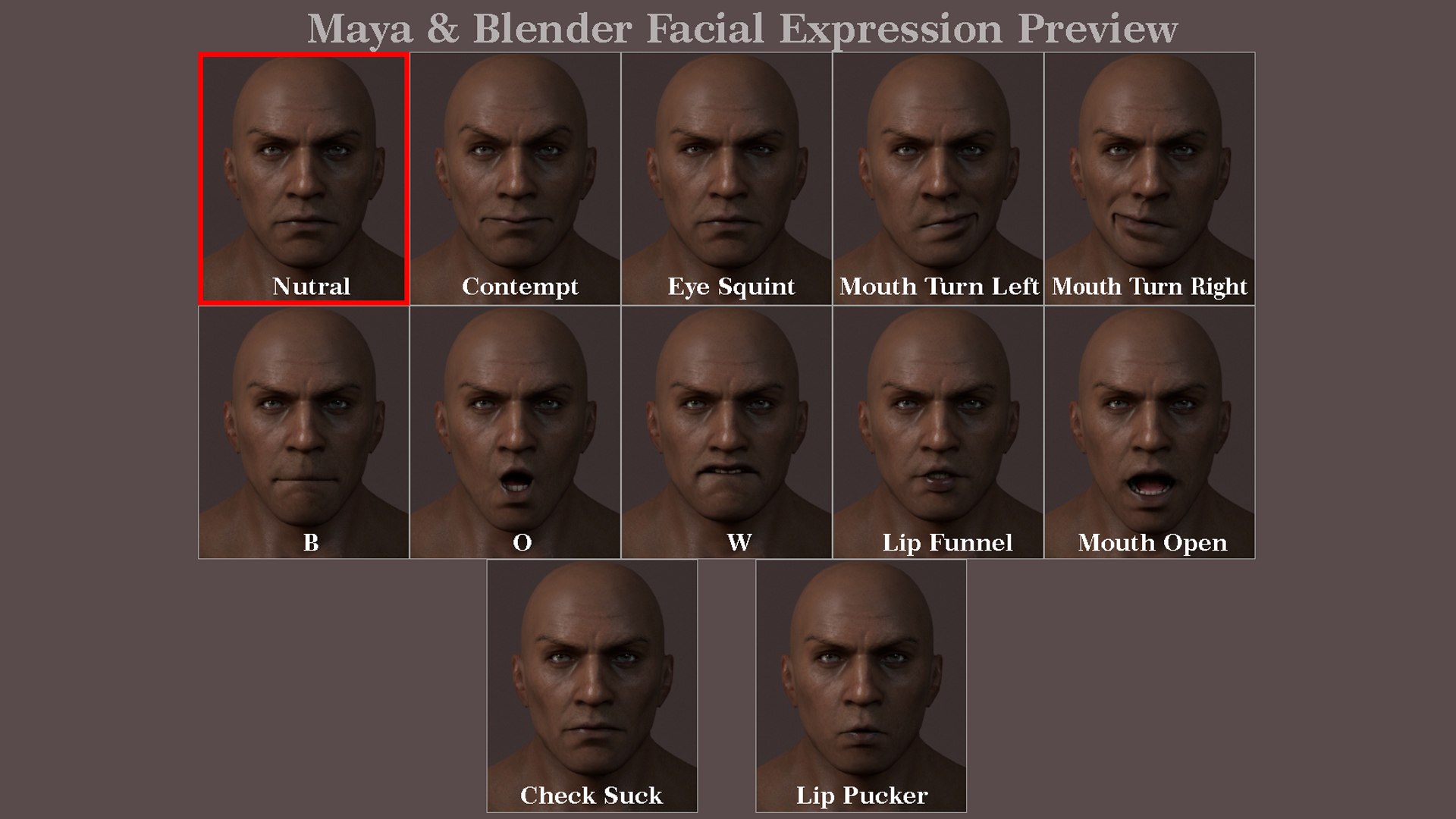 3D Male Base Muscle Rig - TurboSquid 2348985