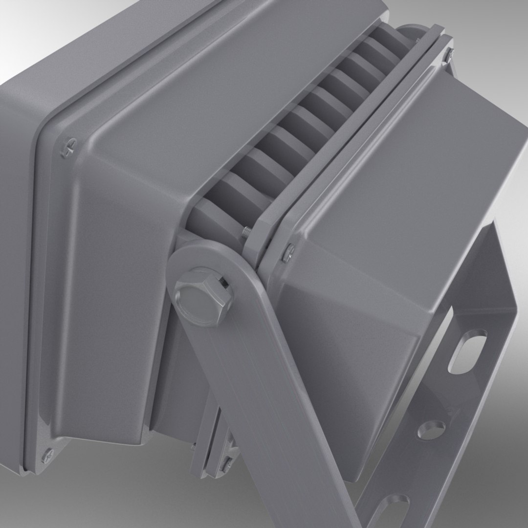 outdoor led light 3d obj