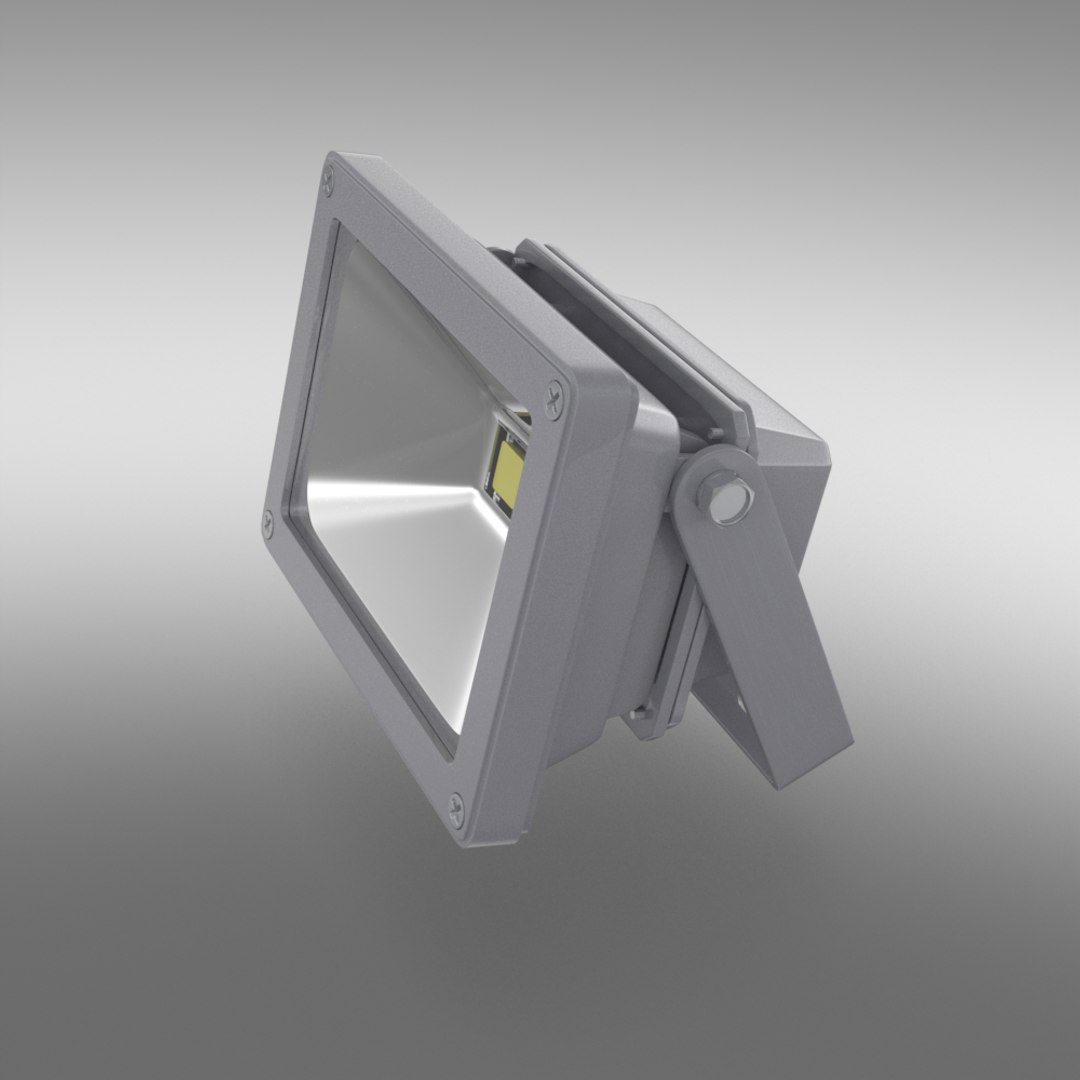 outdoor led light 3d obj