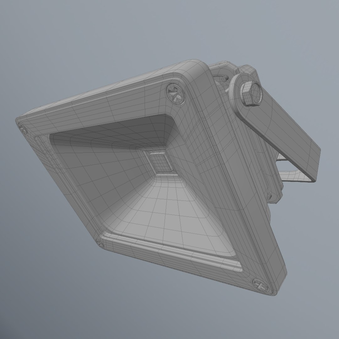outdoor led light 3d obj