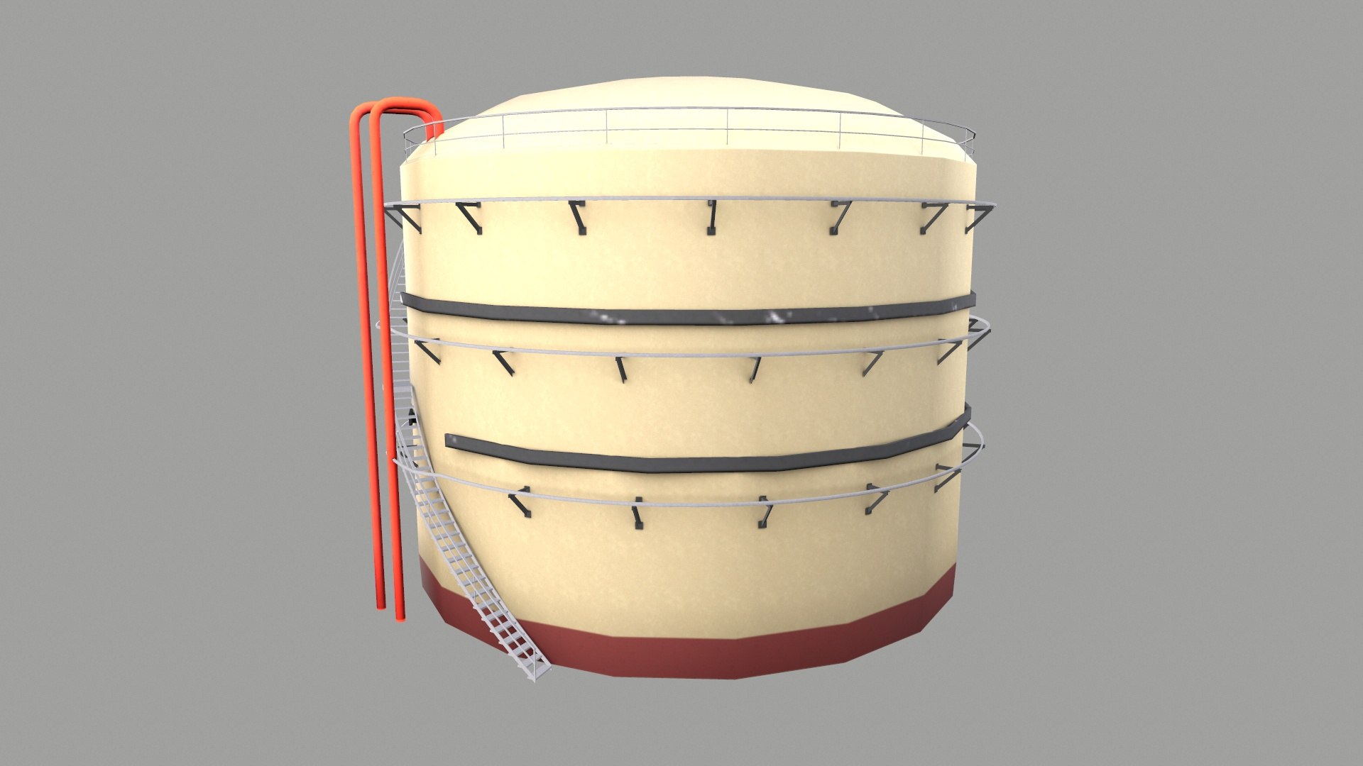 3D Crude Oil Storage Tank 3D - TurboSquid 2334000