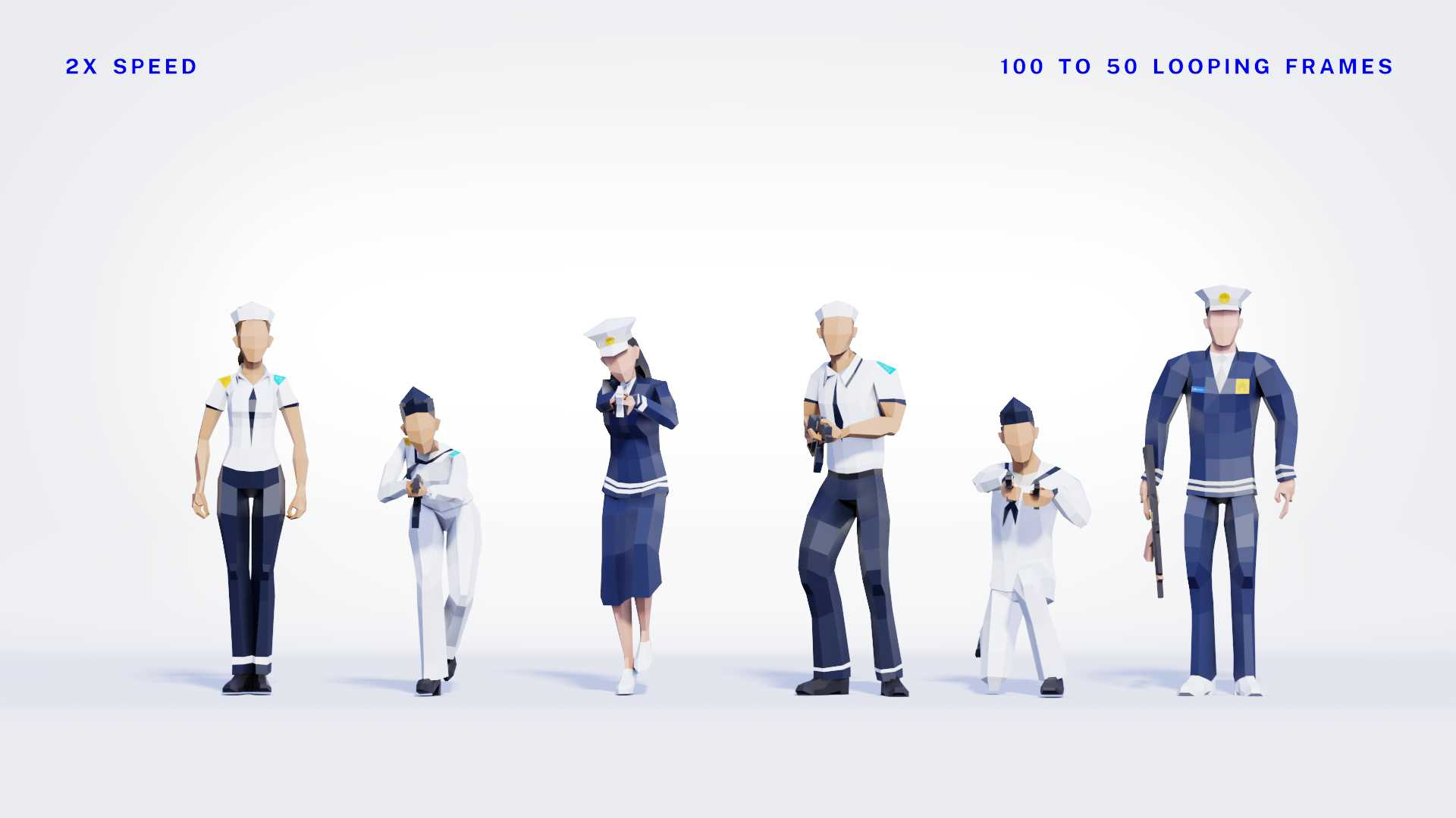 Navy Force Soldiers - Rigged And Animated 3D Model - TurboSquid 2054917