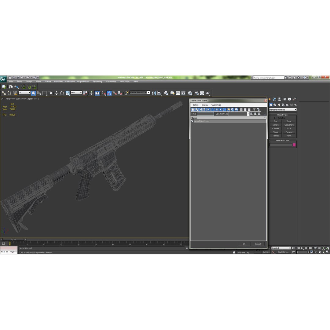 3d assault rifle generic 4