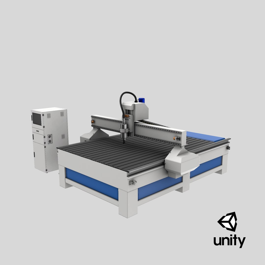 CNC Router Clean model - TurboSquid 1885681