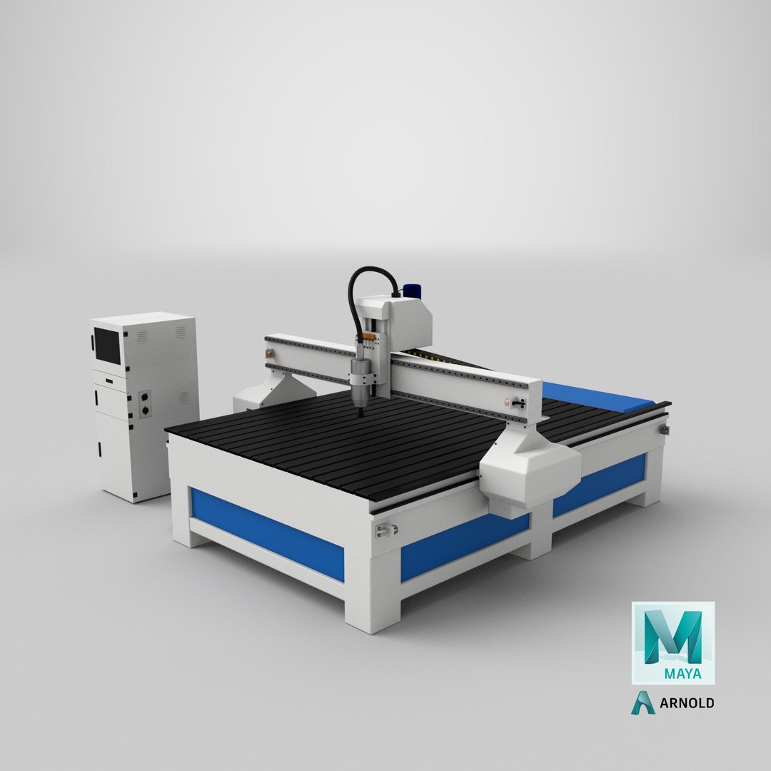 CNC Router Clean model - TurboSquid 1885681