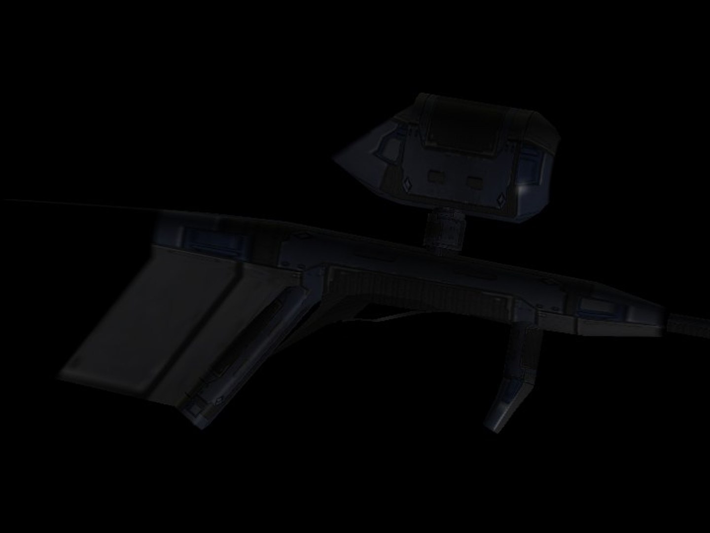 Free Paintball Gun 3d Model