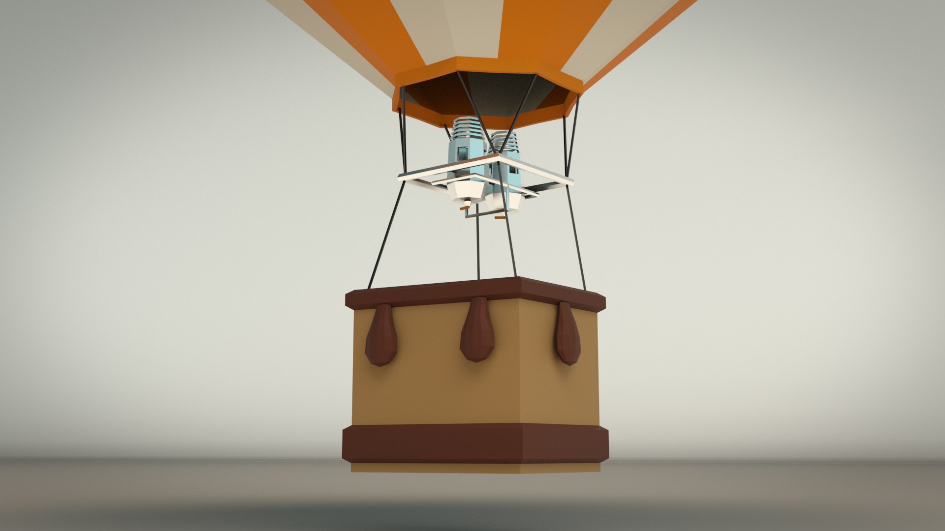 3D Model Hot Air Balloon - TurboSquid 1561849