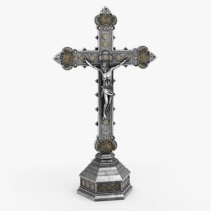 Download 3D Crucifix Blender Models - TurboSquid