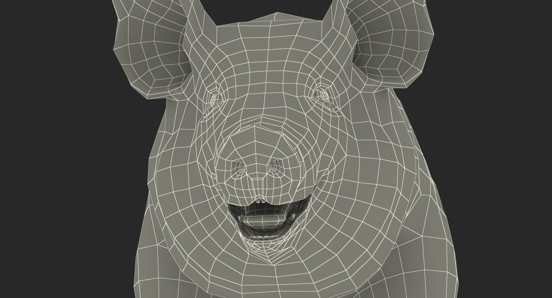 3D pig sow peitrain rigged model - TurboSquid 1357951