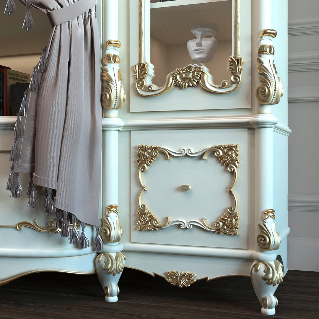 Alberto Monnalisa Bookcase 3D Model - TurboSquid 1329902