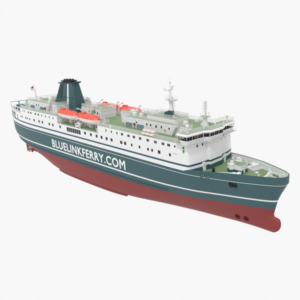 3D Passenger Ferry model - TurboSquid 1997741