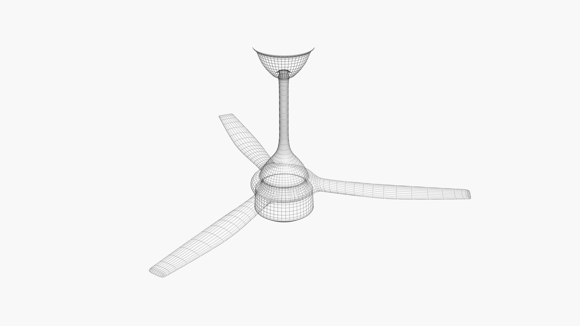 Ceiling Fan 3D Model - TurboSquid 2121936