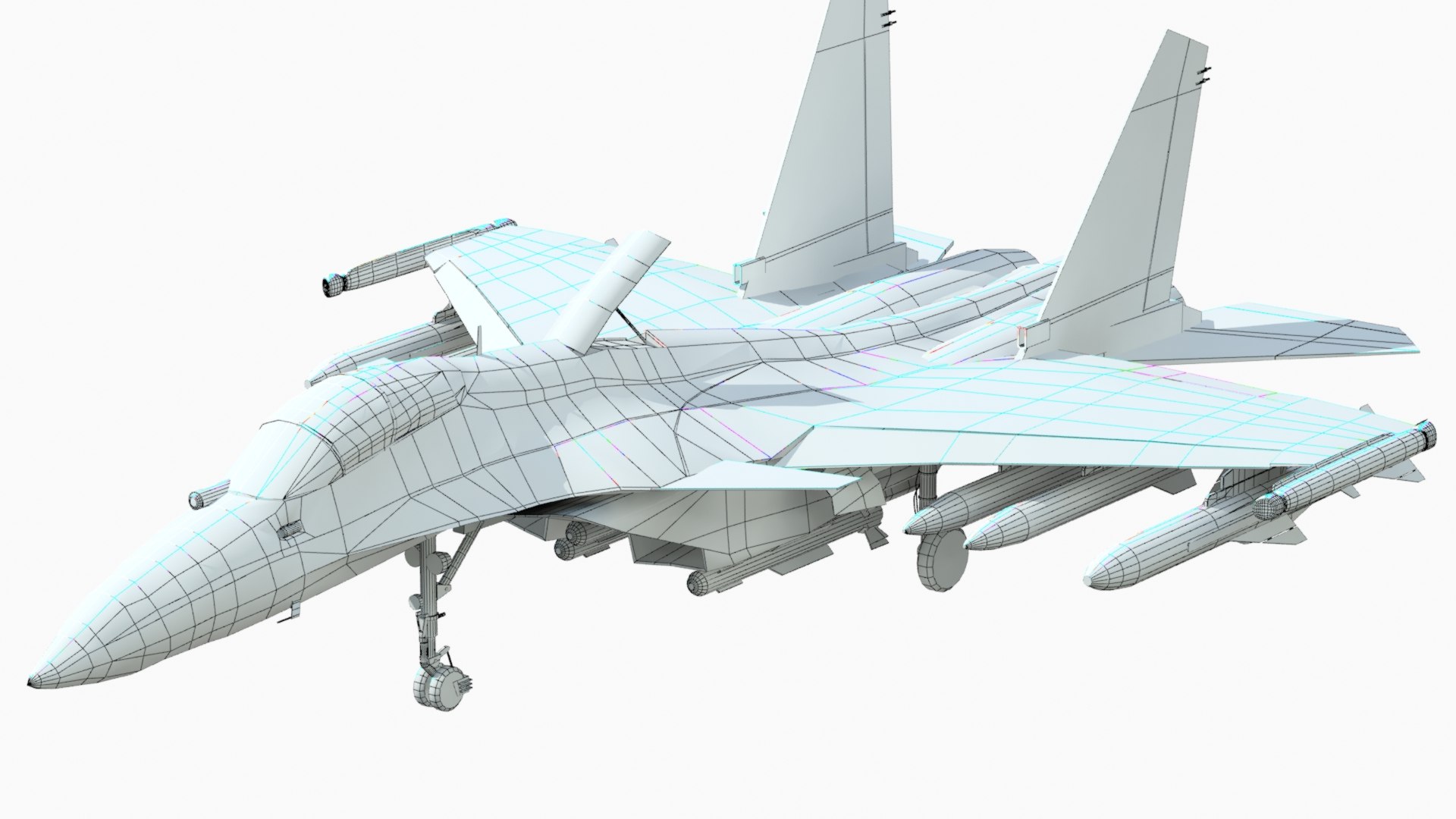 3D Chinese J15d Electronic Warfare Fighter Jet - TurboSquid 2307328