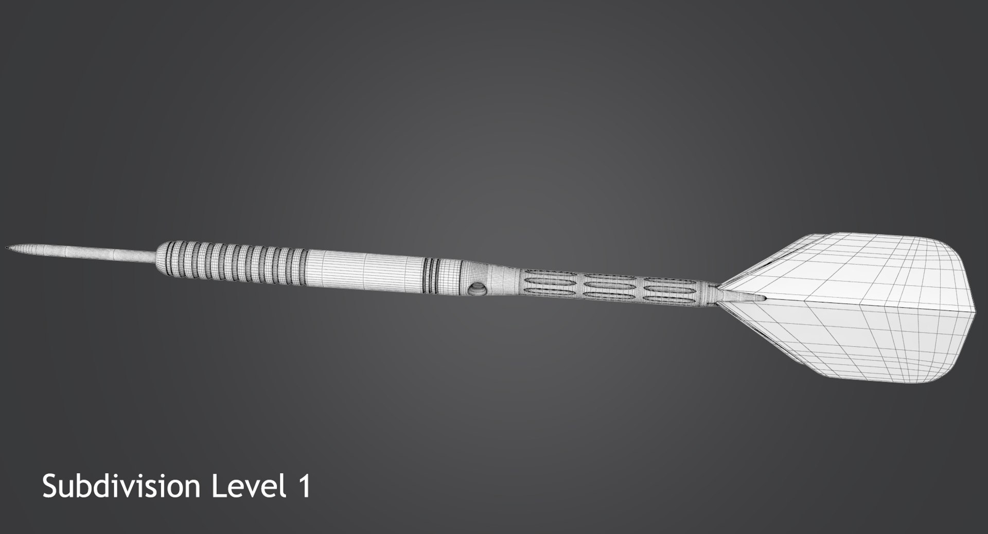 3d Dartboard Dart Model