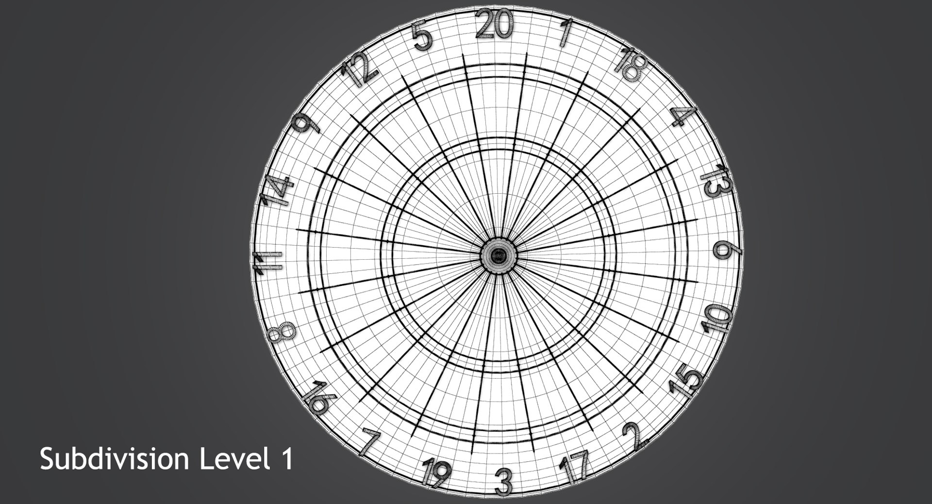 3d Dartboard Dart Model