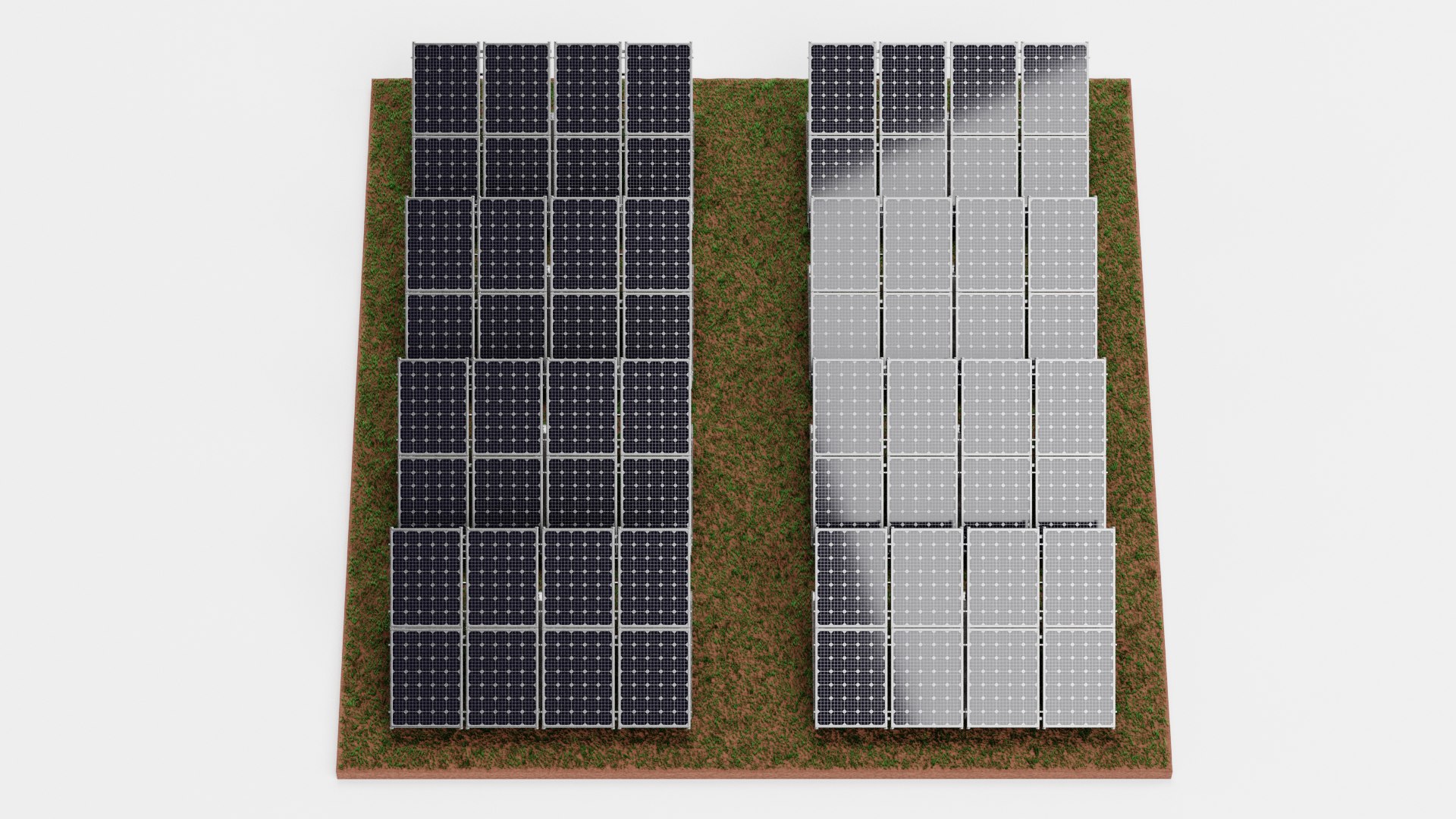 3D Solar Farms model - TurboSquid 2177501