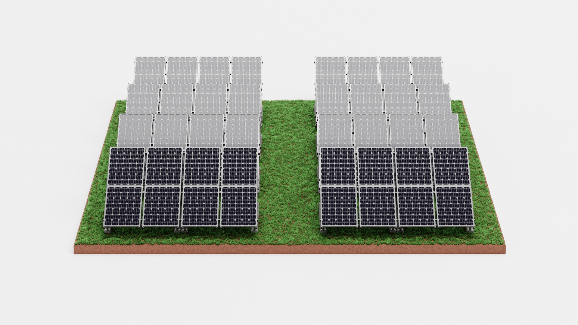 3D Solar Farms model - TurboSquid 2177501