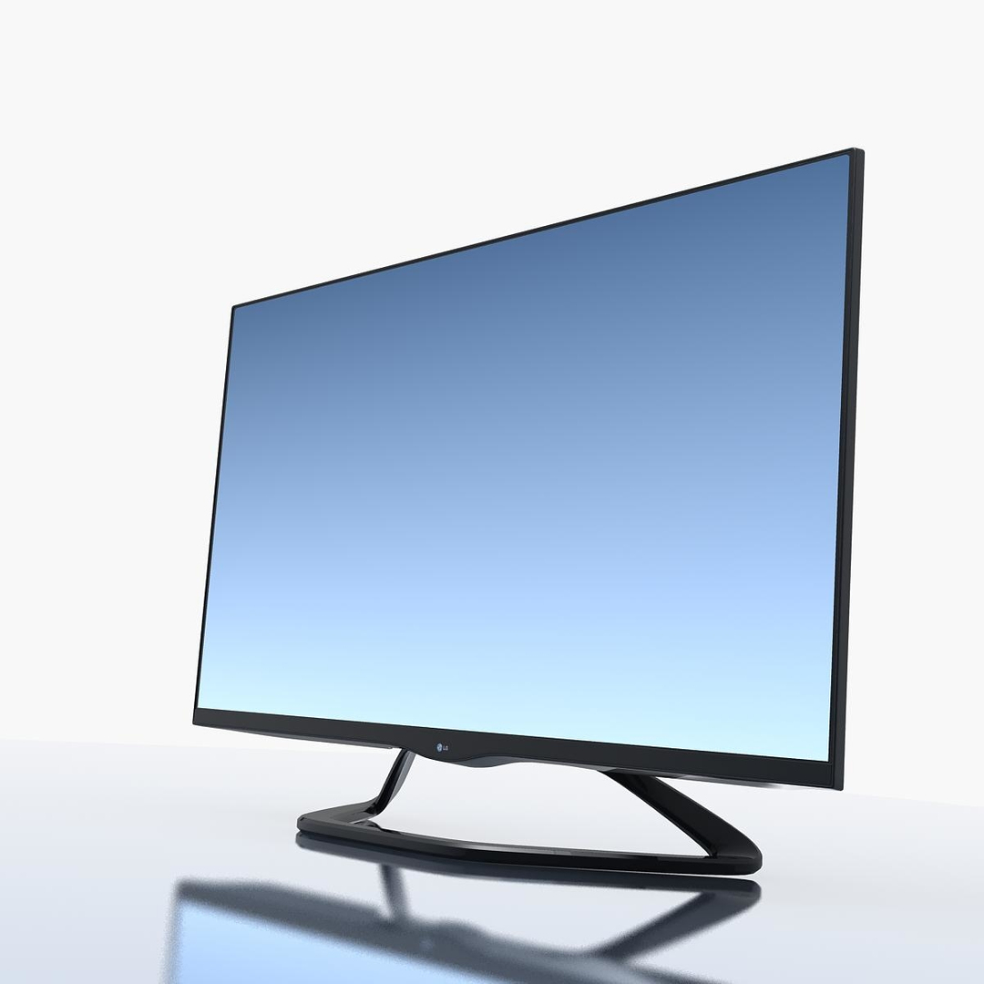 3d Model Tv Lg 42la660v