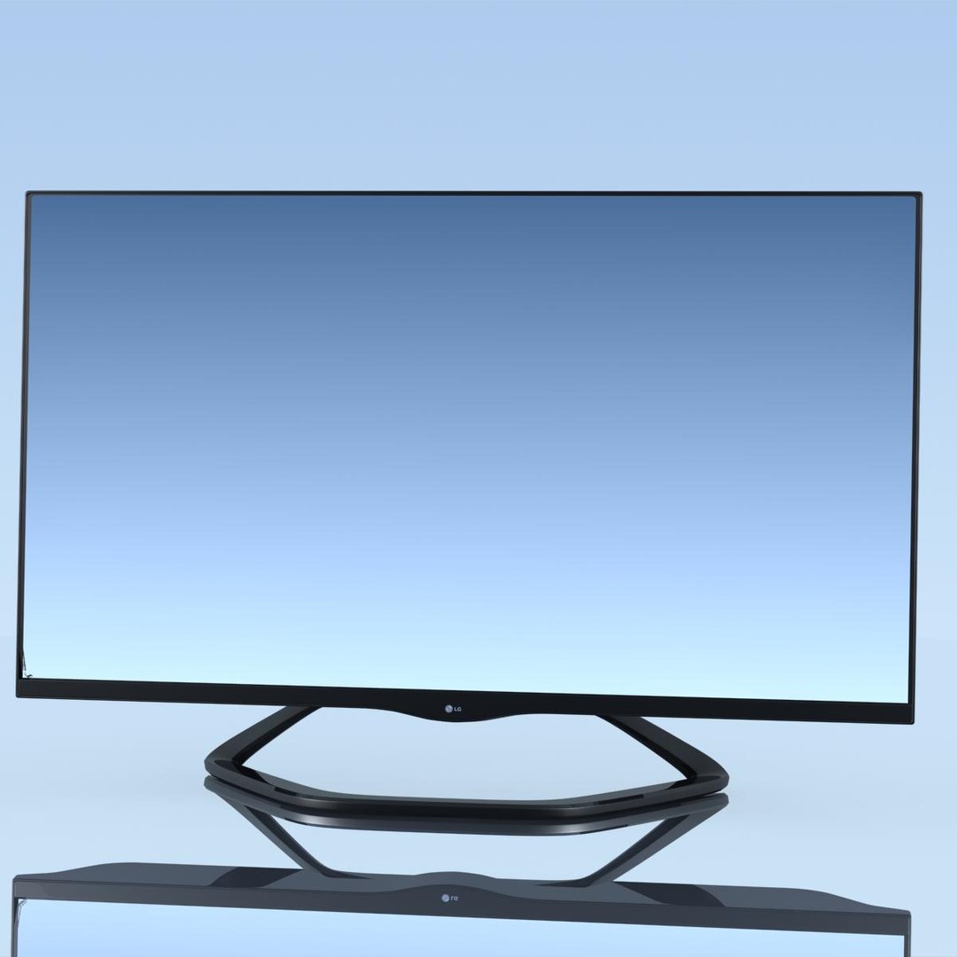 3d Model Tv Lg 42la660v