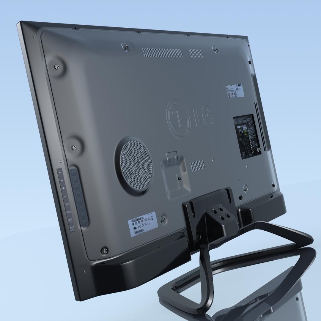 3d Model Tv Lg 42la660v