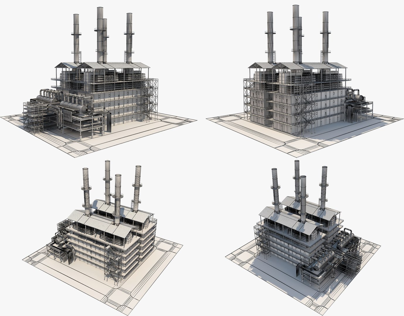 3D Furnace Model - TurboSquid 1279171