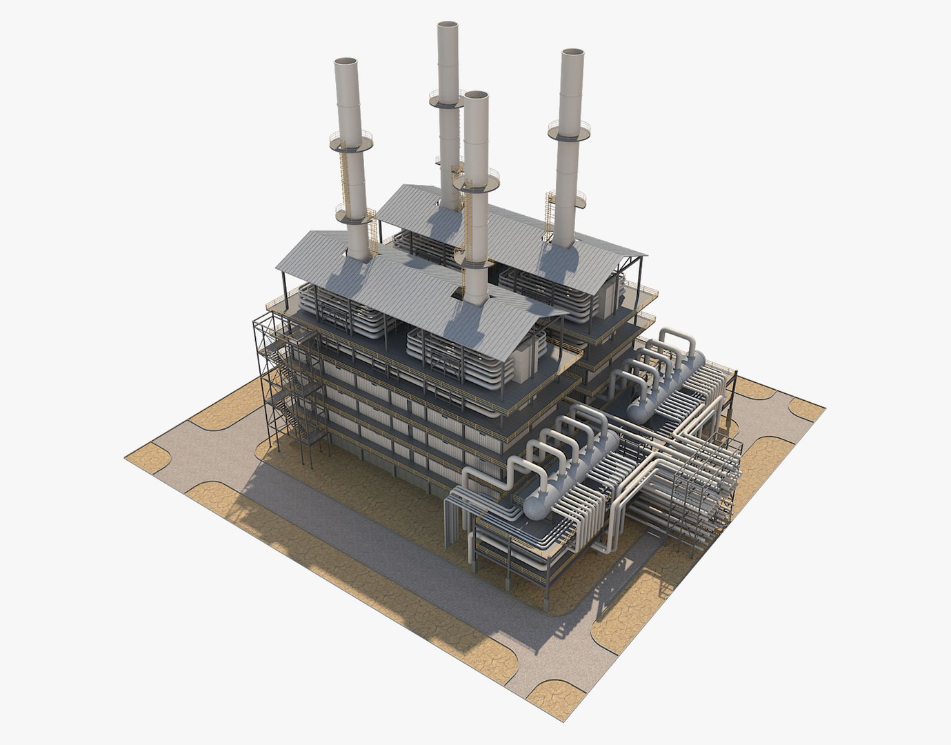 3D Furnace Model - TurboSquid 1279171