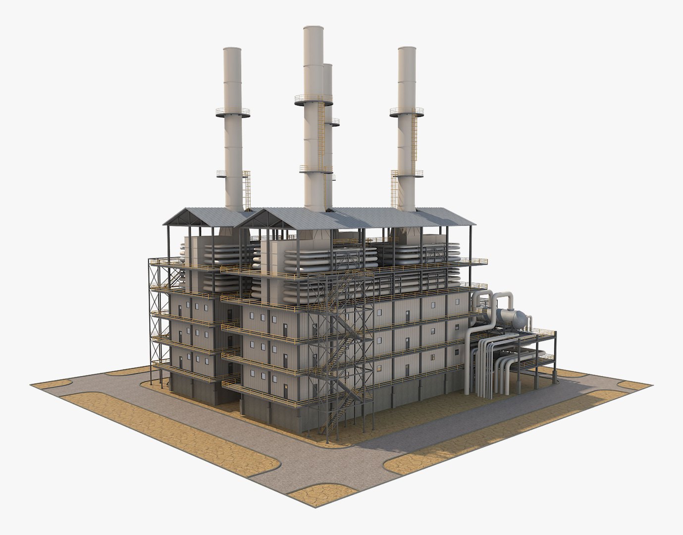 3D Furnace Model - TurboSquid 1279171
