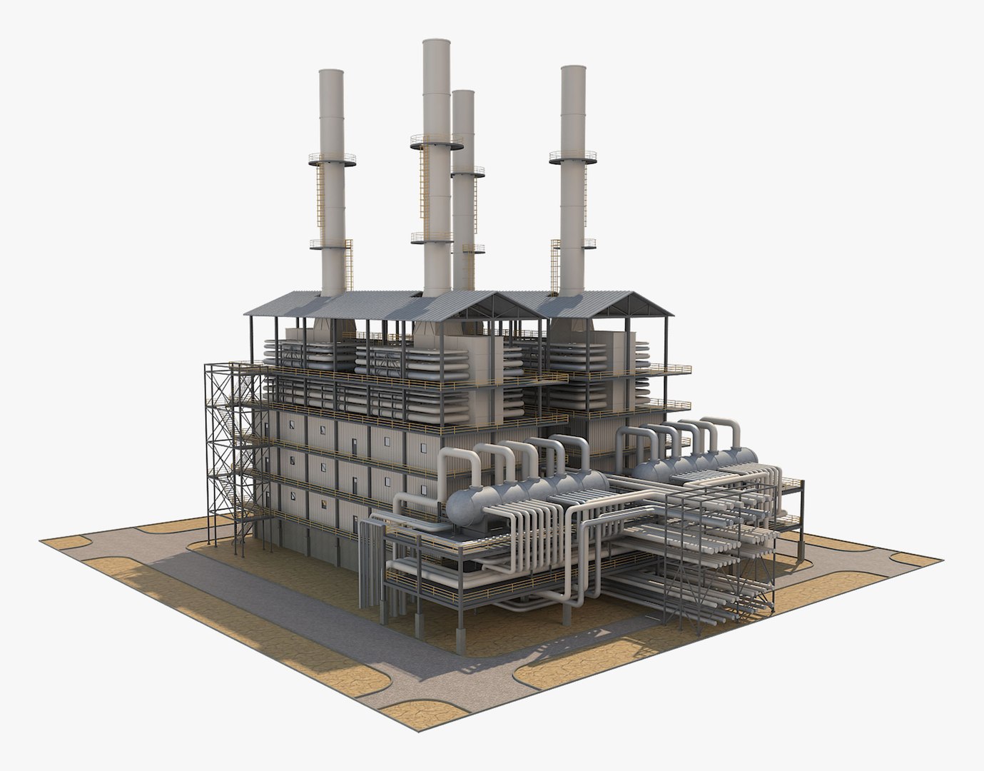 3D Furnace Model - TurboSquid 1279171