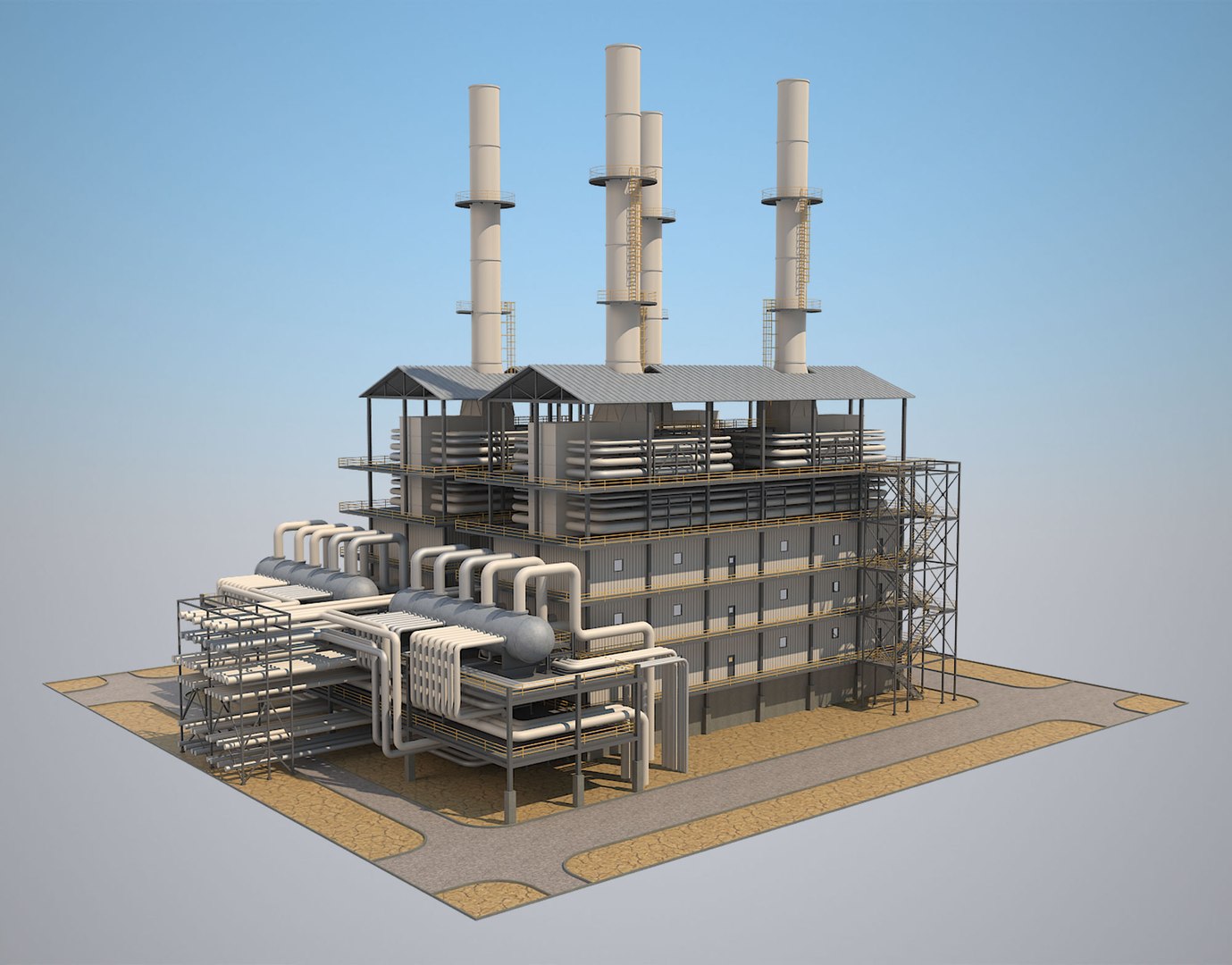 3D Furnace Model - TurboSquid 1279171