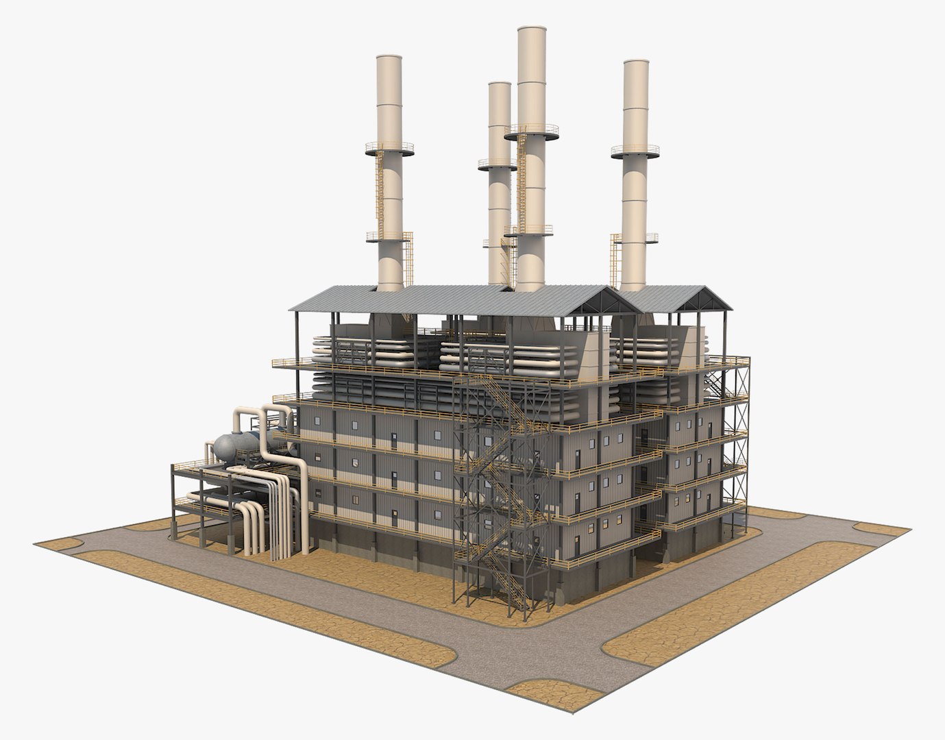 3D Furnace Model - TurboSquid 1279171
