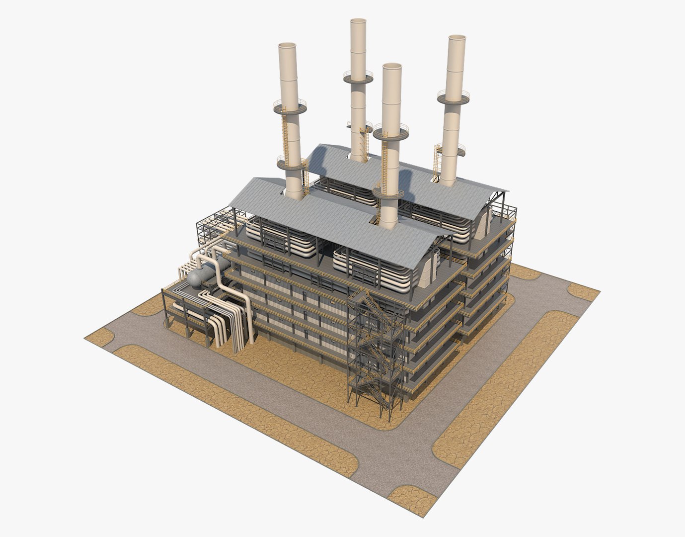 3D Furnace Model - TurboSquid 1279171