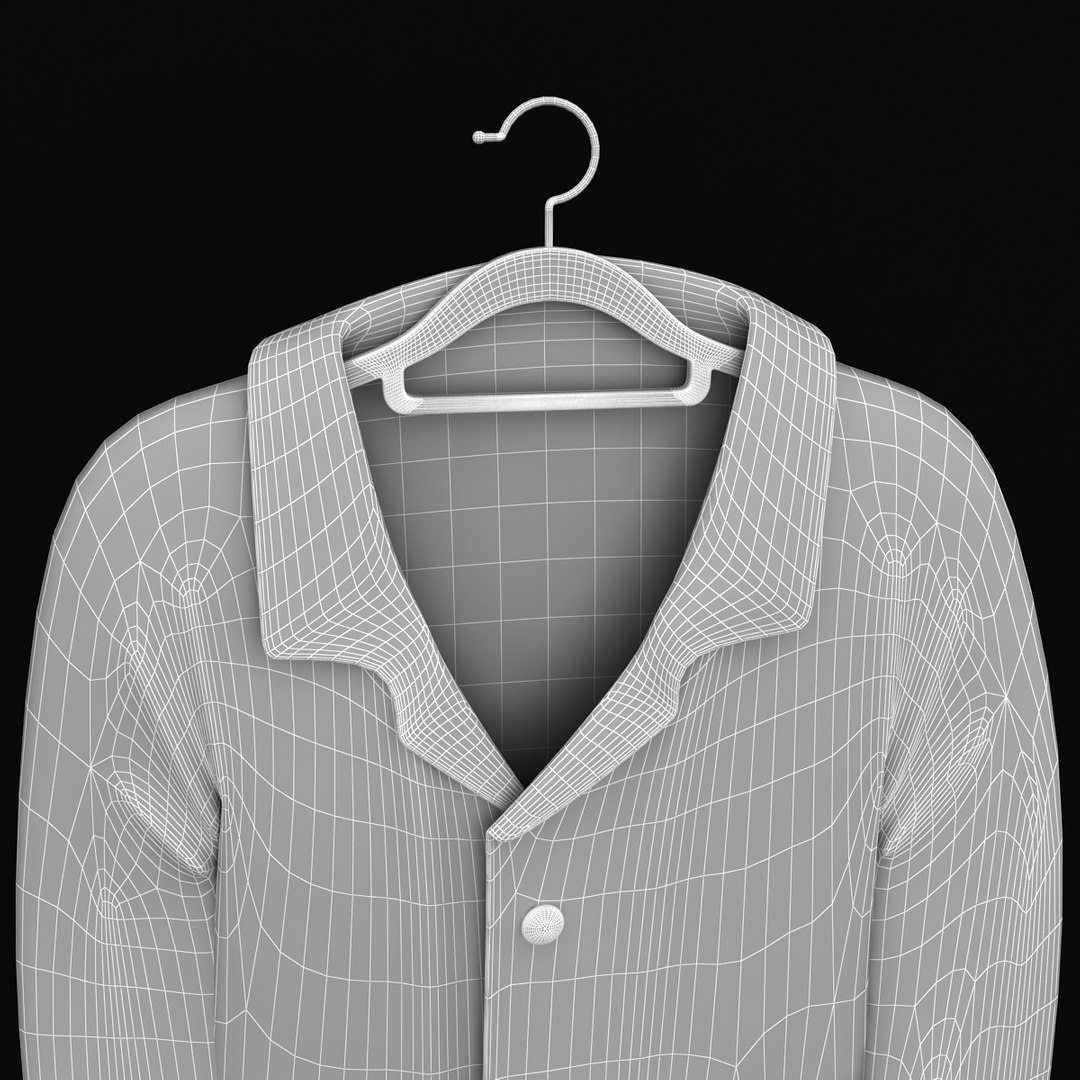 3d model overcoat t coat