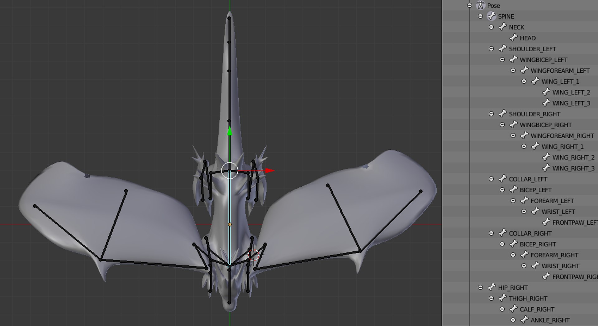 3D Dragon Wing Model - TurboSquid 1372831