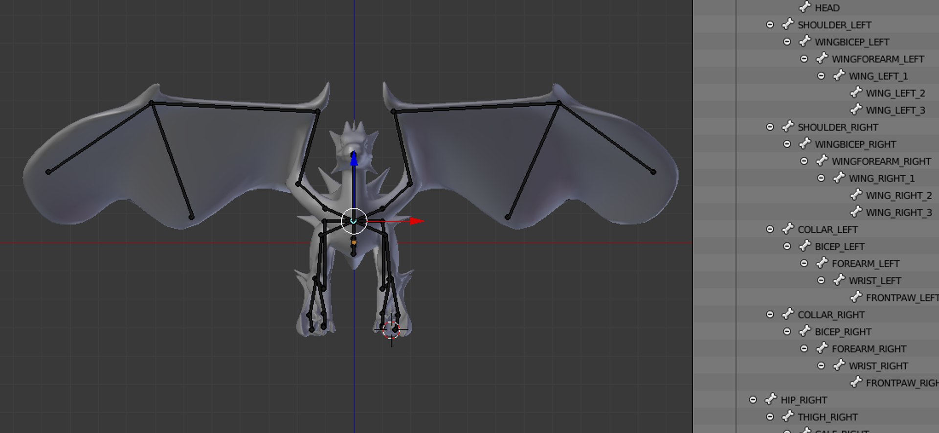 3D Dragon Wing Model - TurboSquid 1372831