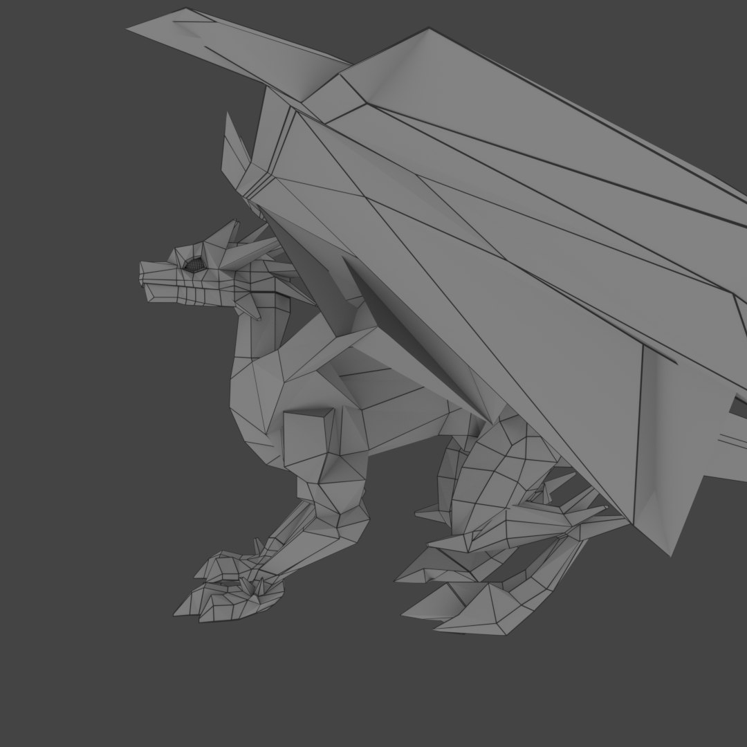 3D Dragon Wing Model - TurboSquid 1372831