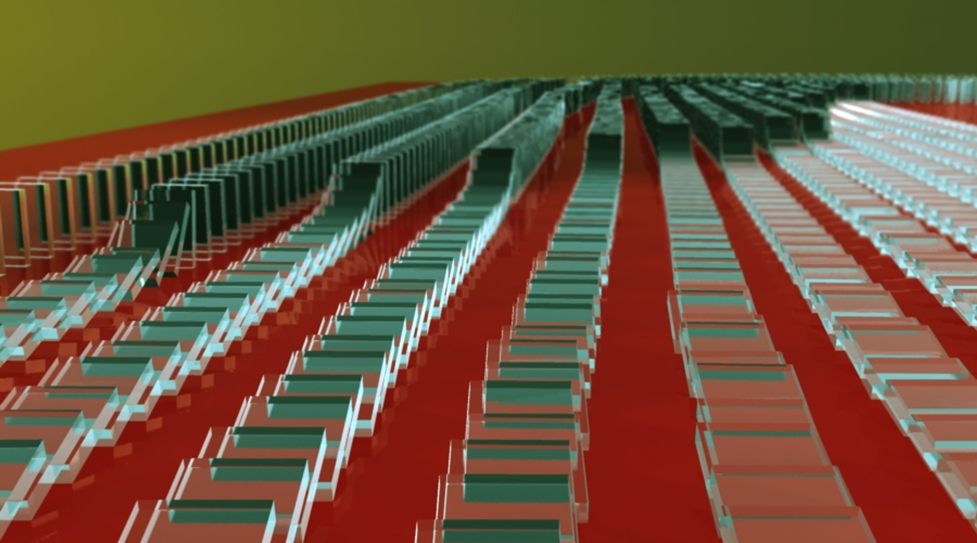 3d Dominos Animation