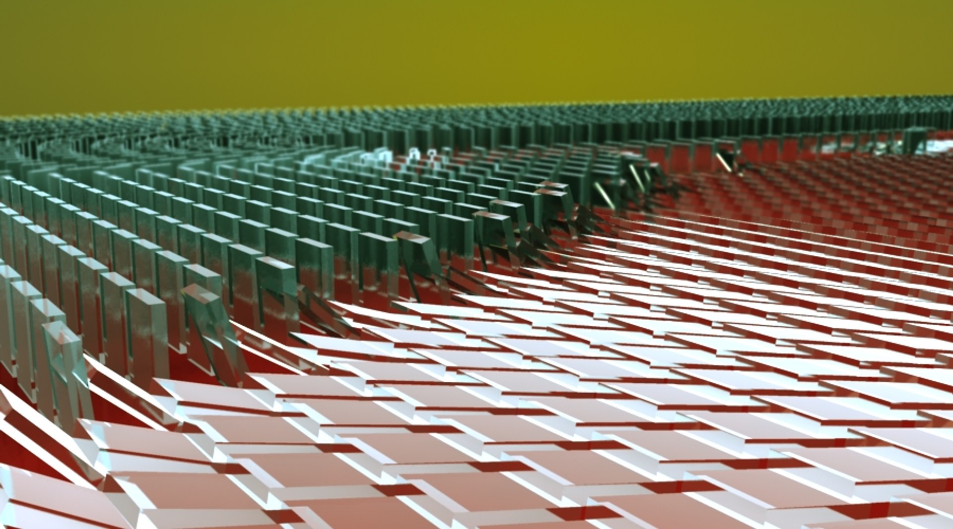 3d Dominos Animation