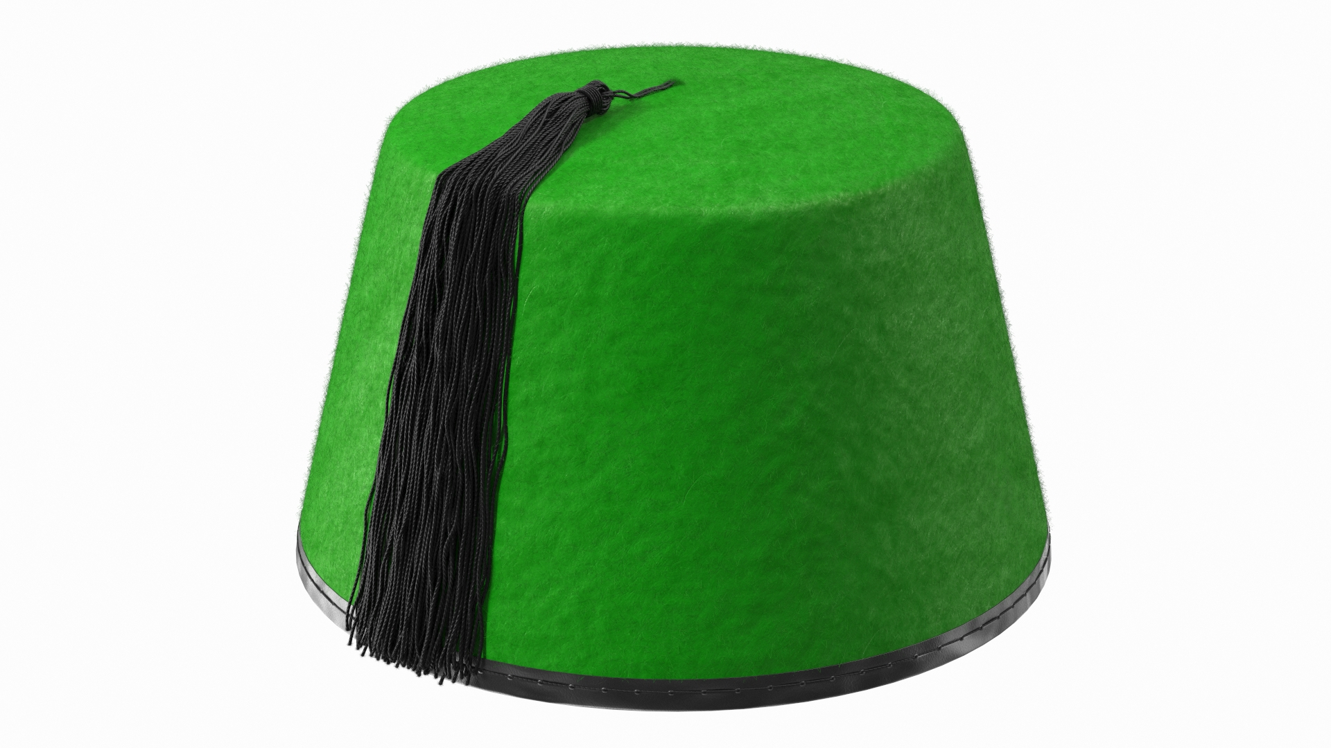 Traditional Arabic Green Fez 3D Model - TurboSquid 1682073
