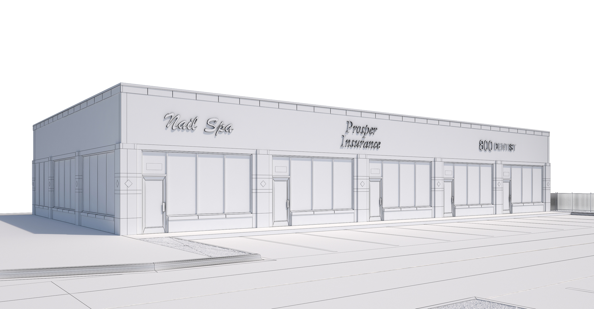 Retail store 3D model - TurboSquid 1665821