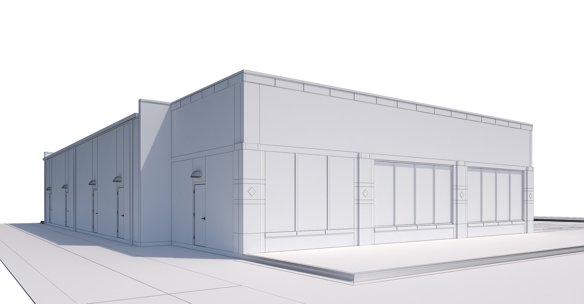 Retail Store 3D Model - TurboSquid 1665821