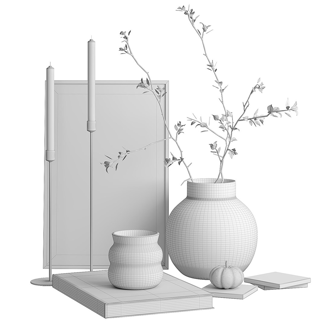 3D Decor Set03 - TurboSquid 2344341