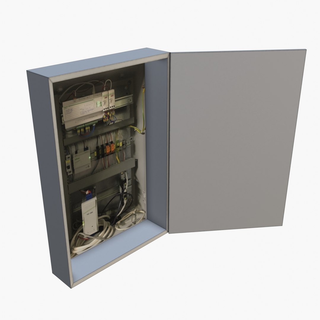 Junction box for wiring 3D model - TurboSquid 2002544