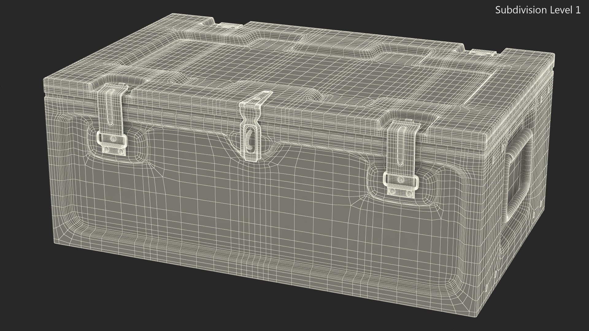 3D Old Weapon Box Metal - TurboSquid 2061448