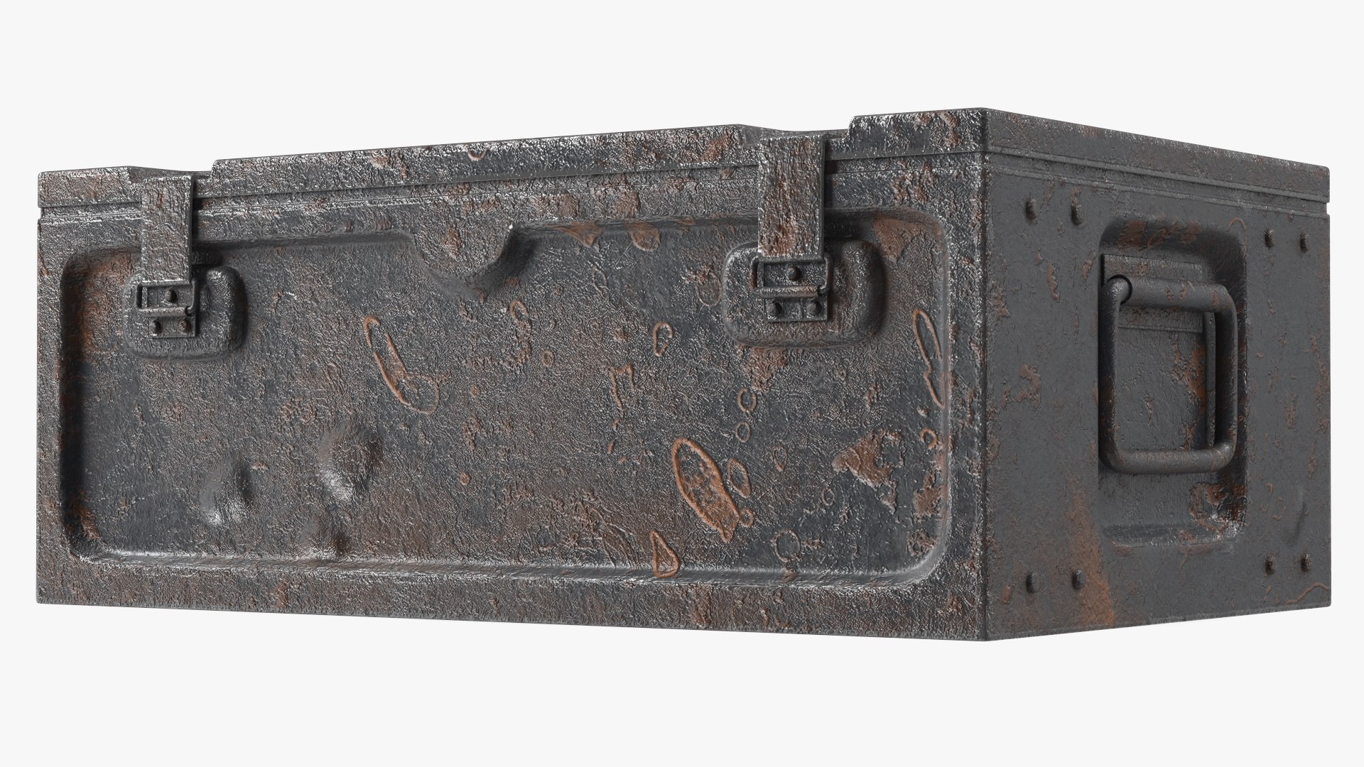 3D Old Weapon Box Metal - TurboSquid 2061448